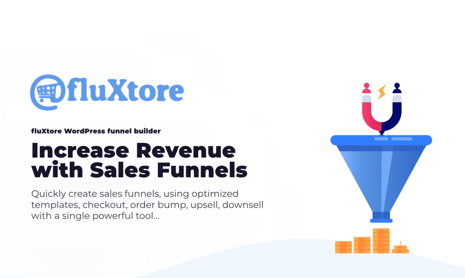 fluXstore | Increase revenue with sales funnels