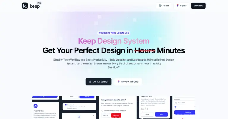 Keep Design System promo code, coupons | EarlyShark