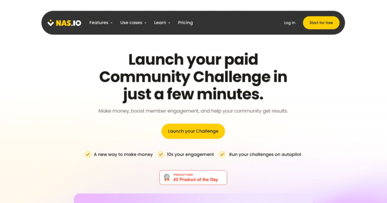 Nas.io promo code, coupons | EarlyShark