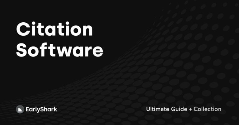 Citation Software | Ultimate Guide + Collection