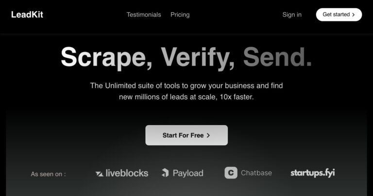 LeadKit promo code, coupons | EarlyShark