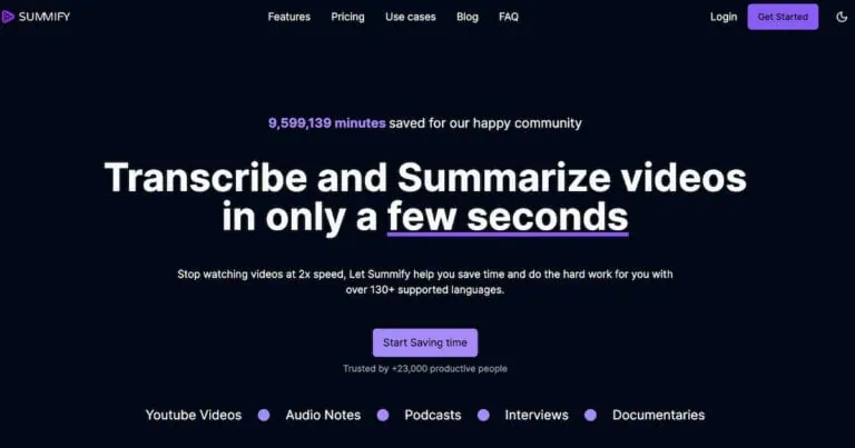 Summify promo code, coupons | EarlyShark