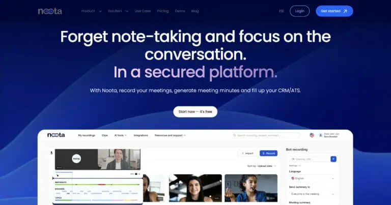 Noota promo code, coupons | EarlyShark